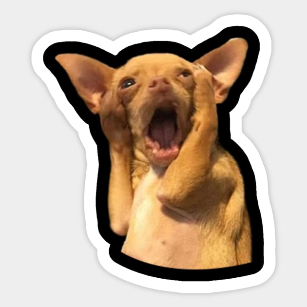 Meme Dog - Cat - Sticker | TeePublic